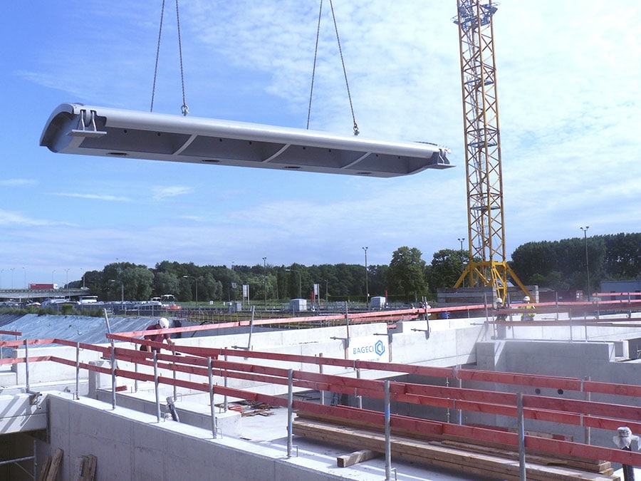 Bureau greisch - Plaatsing van twee kleppen en vier schotbalken aan de ...