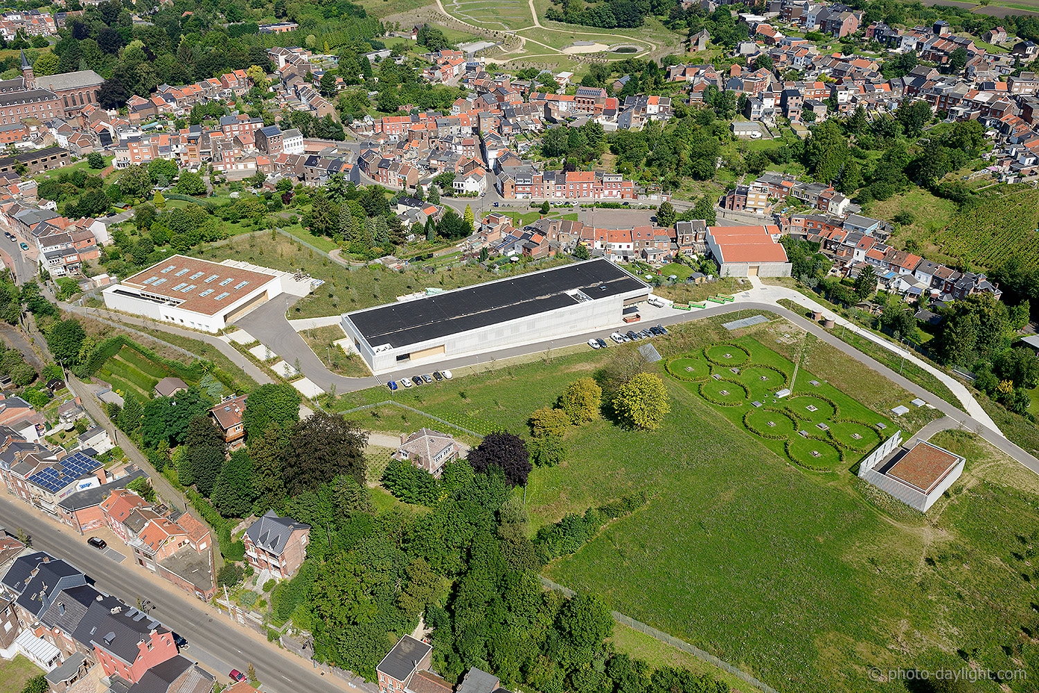 Bureau greisch - Inauguration of the water treatment plant of Ans