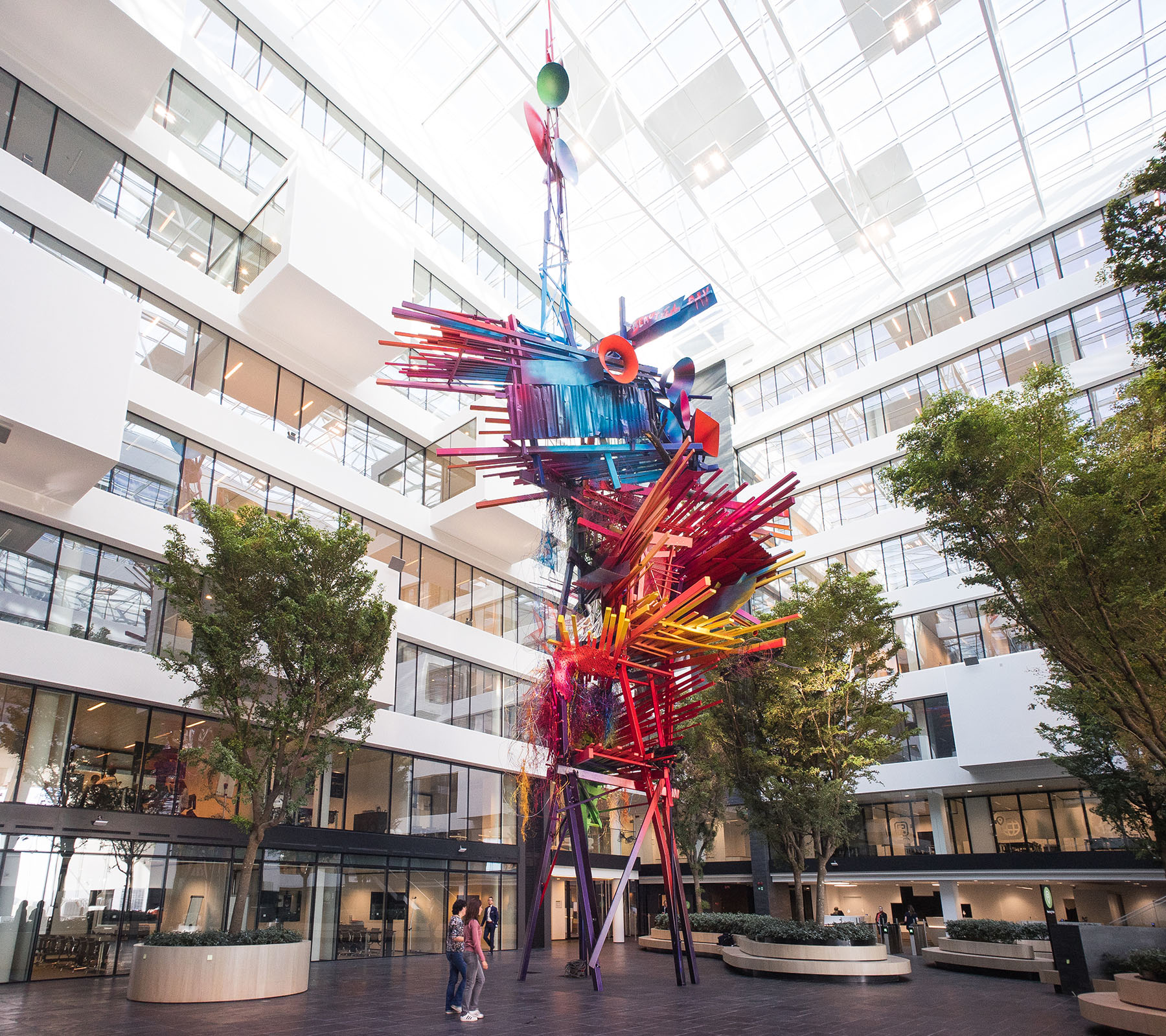 Bureau greisch - Deloitte Stilthouse - Sculpture métallique de Arne Quinze
