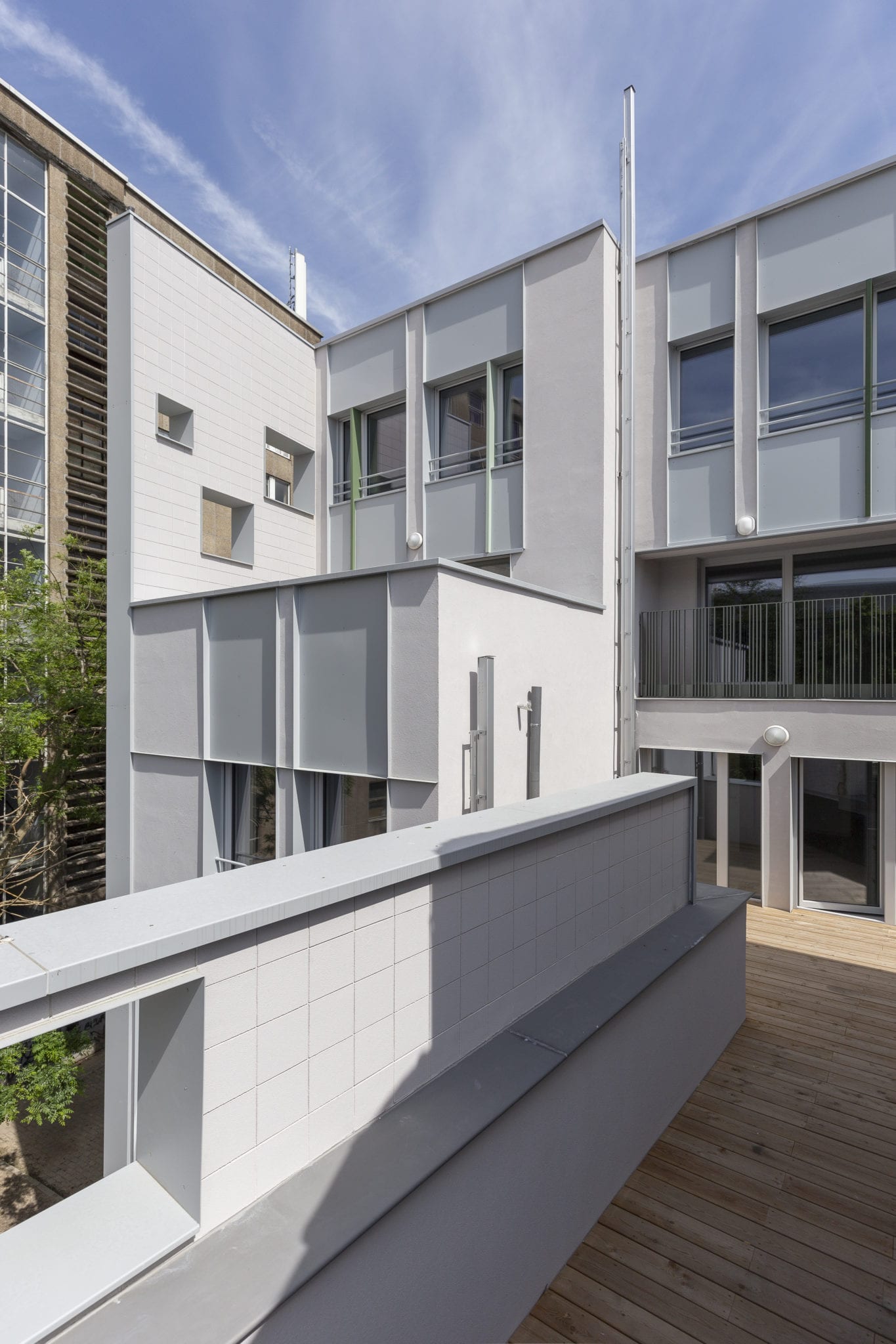 Bureau greisch - Construction of 6 flats and a community room in Brussels