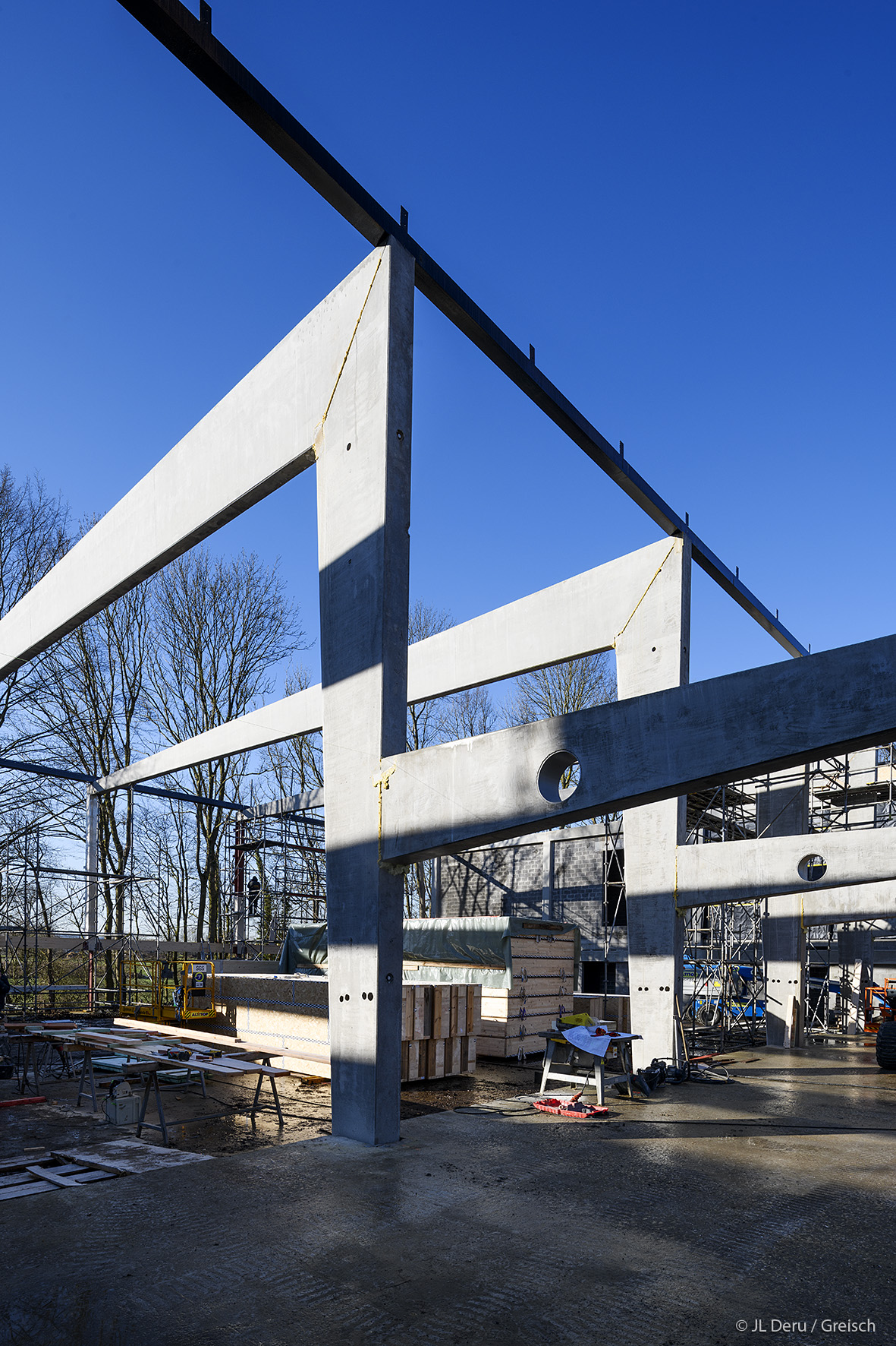 Bureau greisch - Restructuration du centre sportif « La Marlette