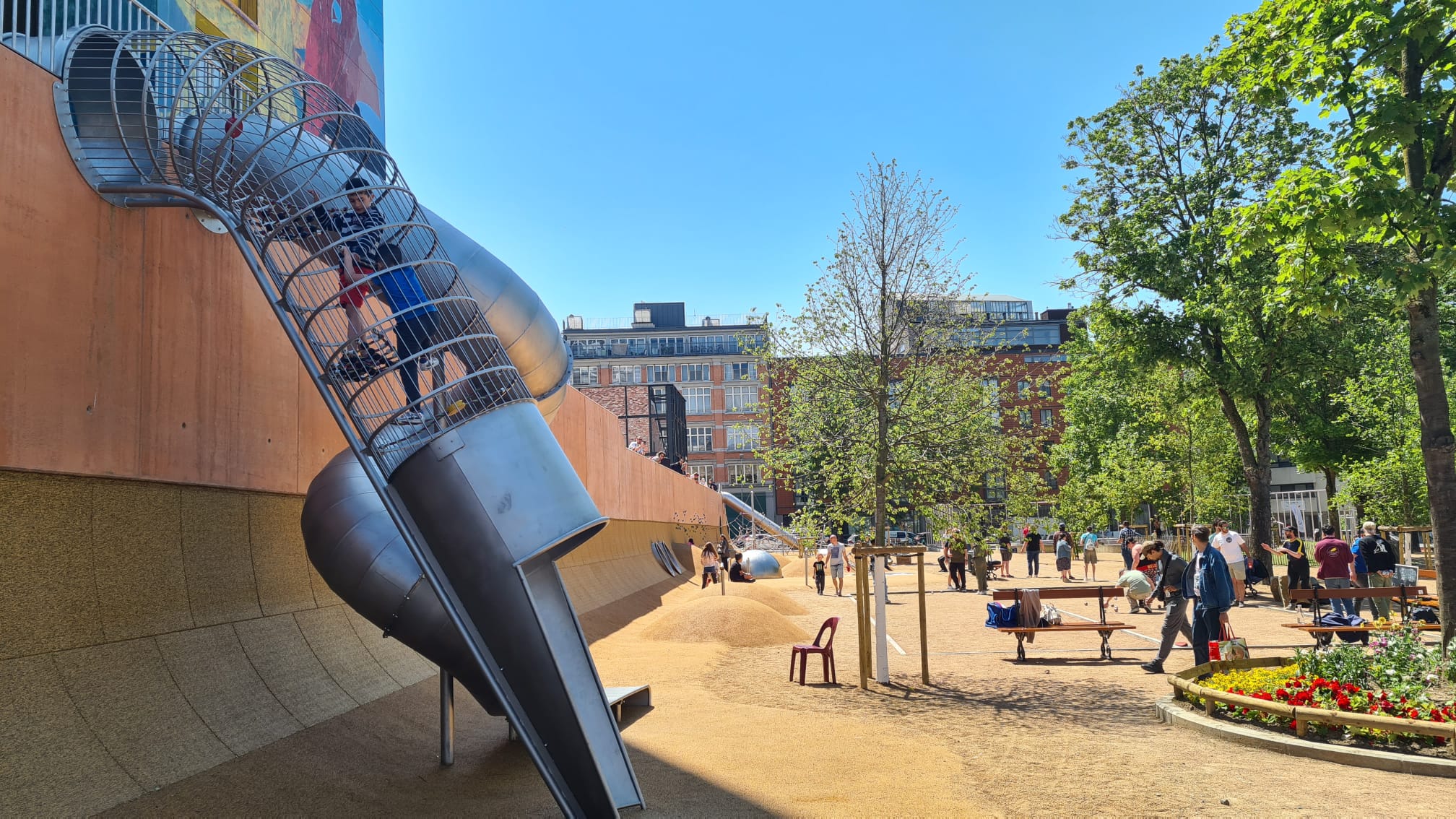 Bureau greisch - Aménagement du parc urbain de la Jonction