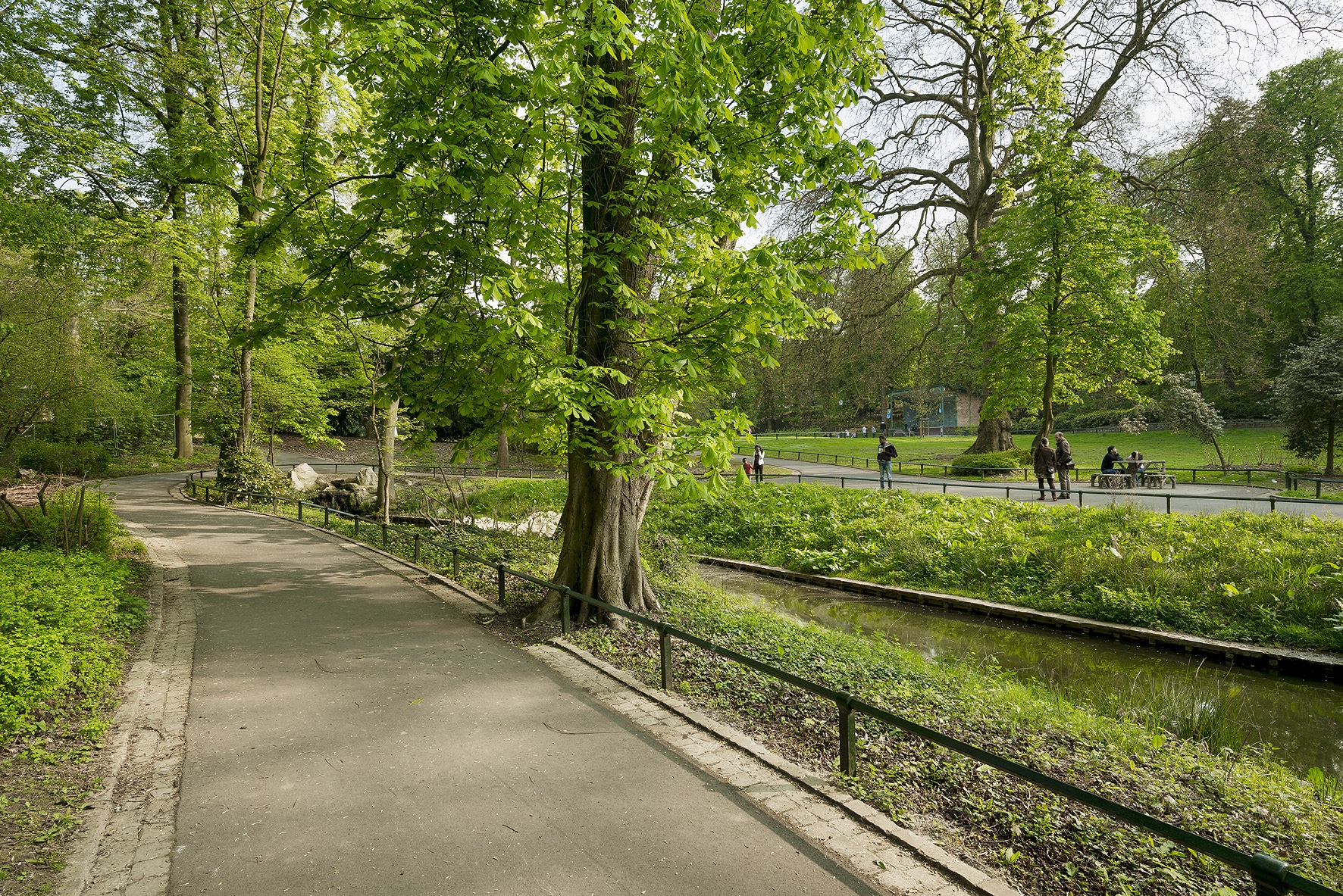Bureau greisch - Restoration and upgrading of Josaphat Park