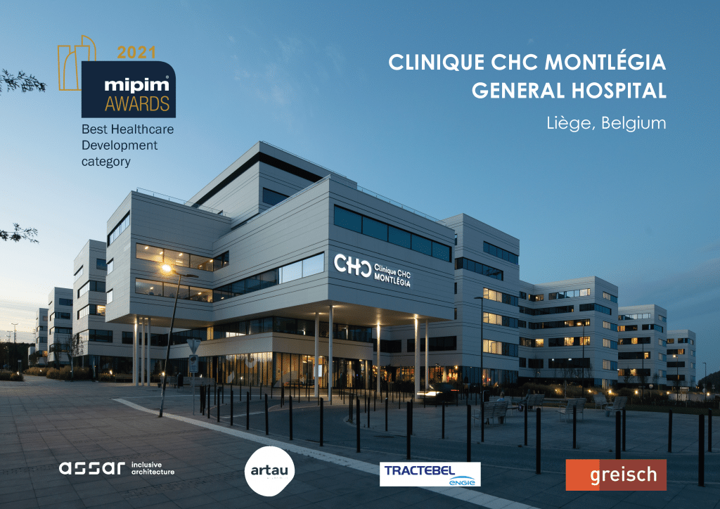 Bureau greisch - MIPIM Award for the CHC MontLégia project!