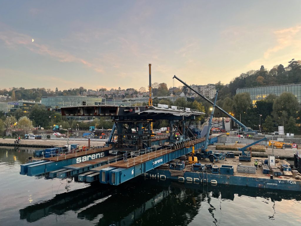 Bureau greisch - Replacement of the Seibert Bridge in Paris