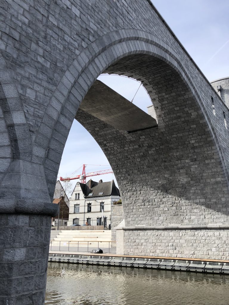 Bureau greisch - Inauguration du pont des Trous à Tournai