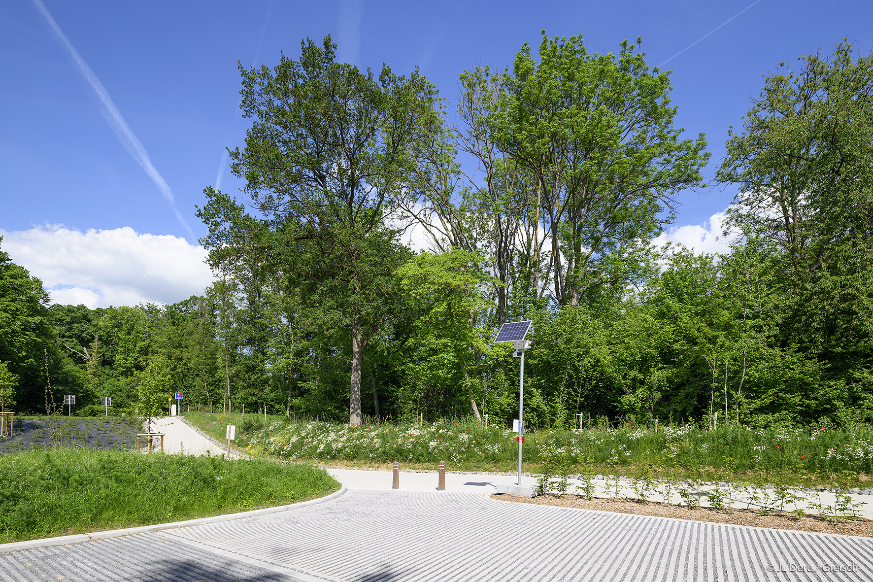Bureau greisch - Improving safety at the Chêne-Madame crossroads in Neupré